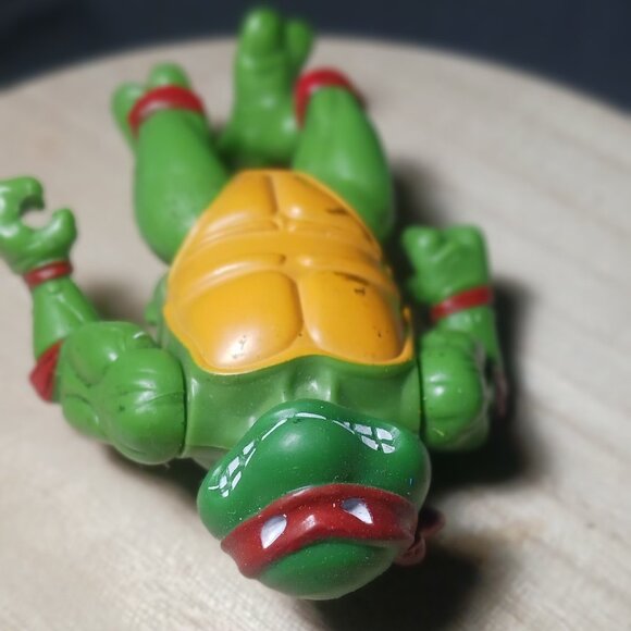 Hasbro | Toys | Tmnt Vintage Ninja Turtles Michelangelo Action Figure ...